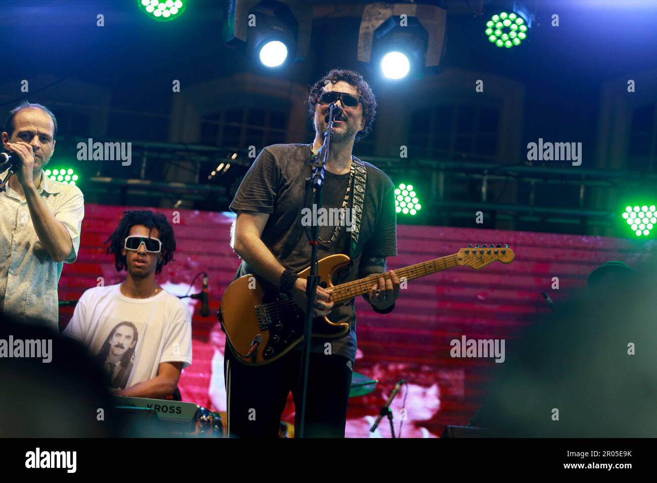 salvador, bahia, brazil - february 22, 2023: singer Davi Moraes is seen ...