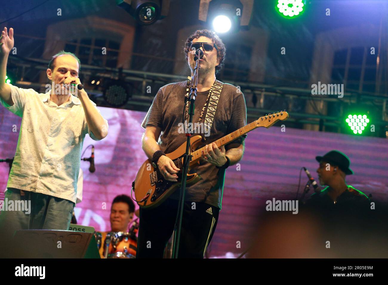 salvador, bahia, brazil - february 22, 2023: singer Davi Moraes is seen ...