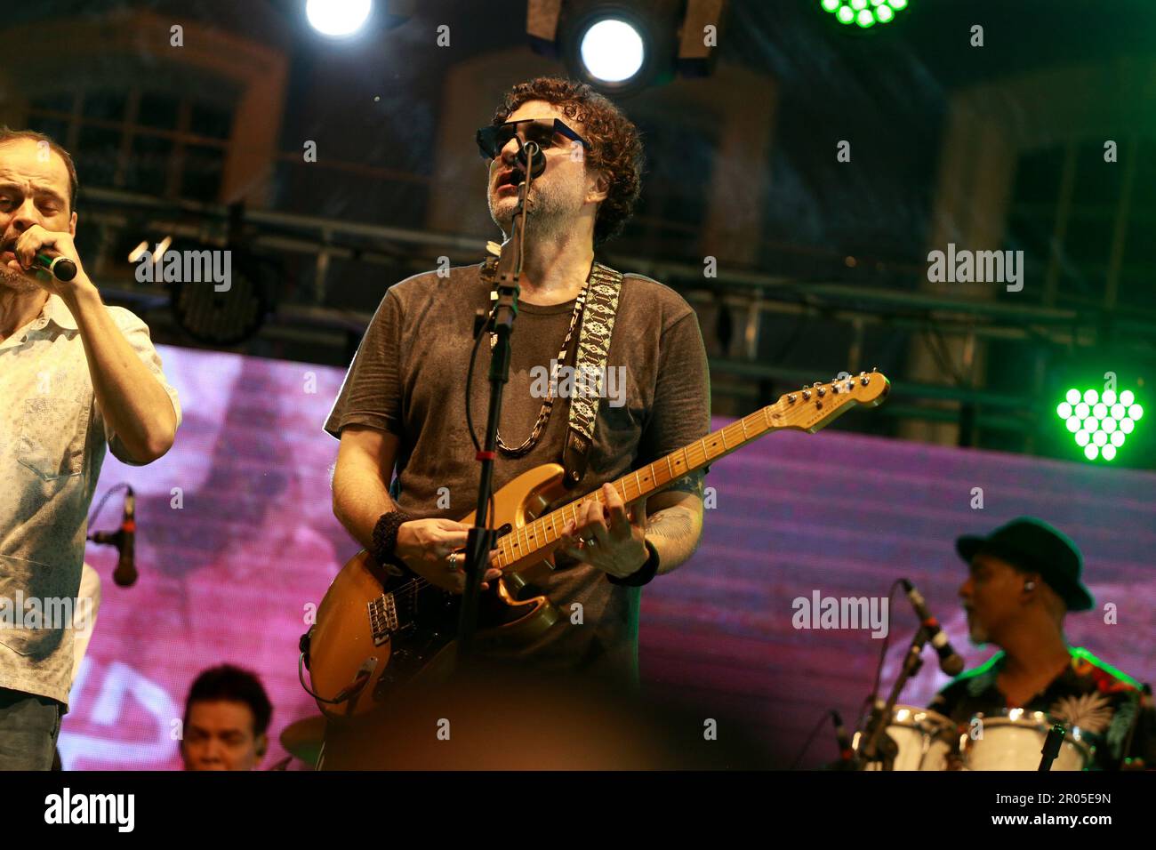 salvador, bahia, brazil - february 22, 2023: singer Davi Moraes is seen ...