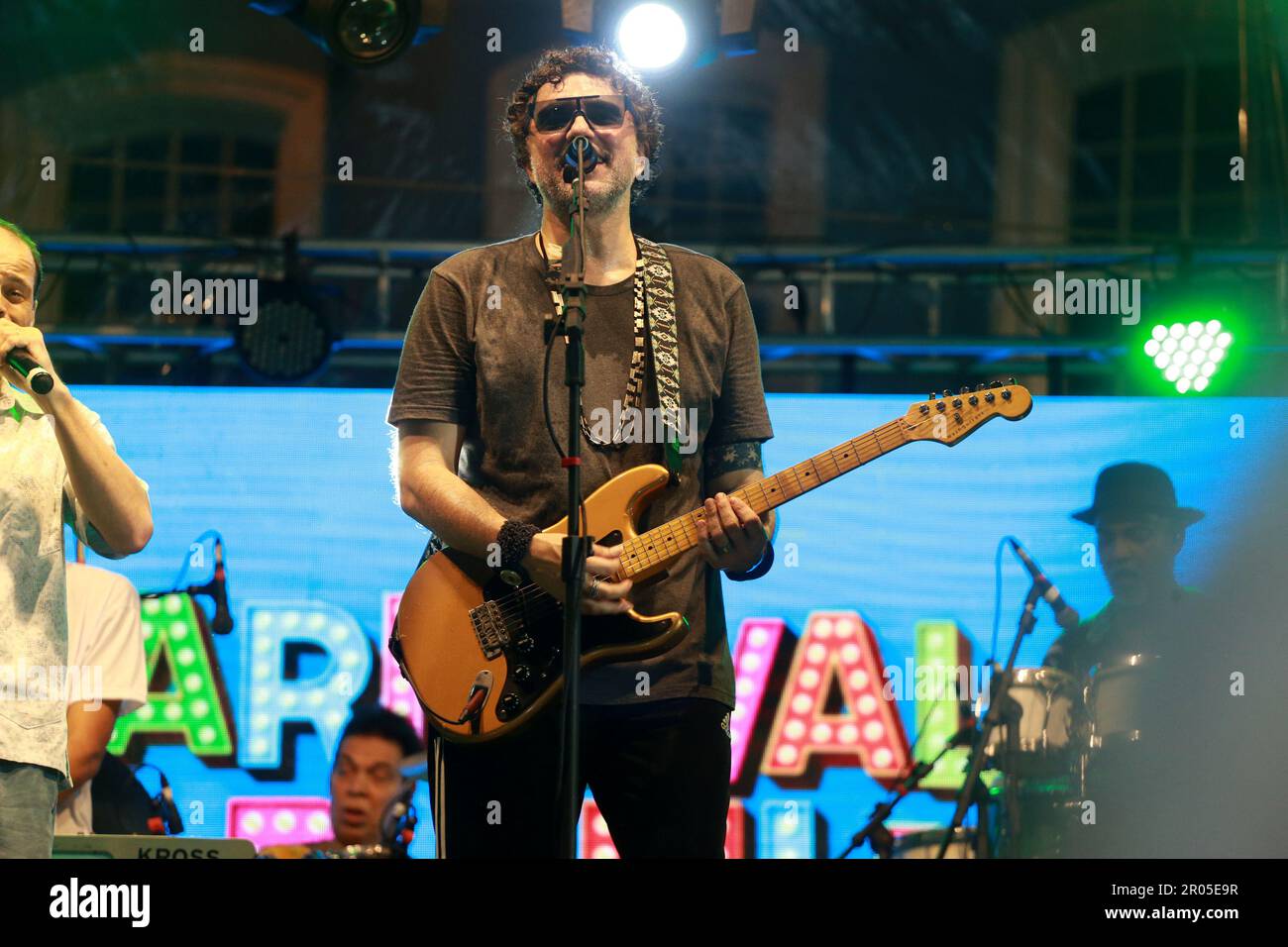 salvador, bahia, brazil - february 22, 2023: singer Davi Moraes is seen ...