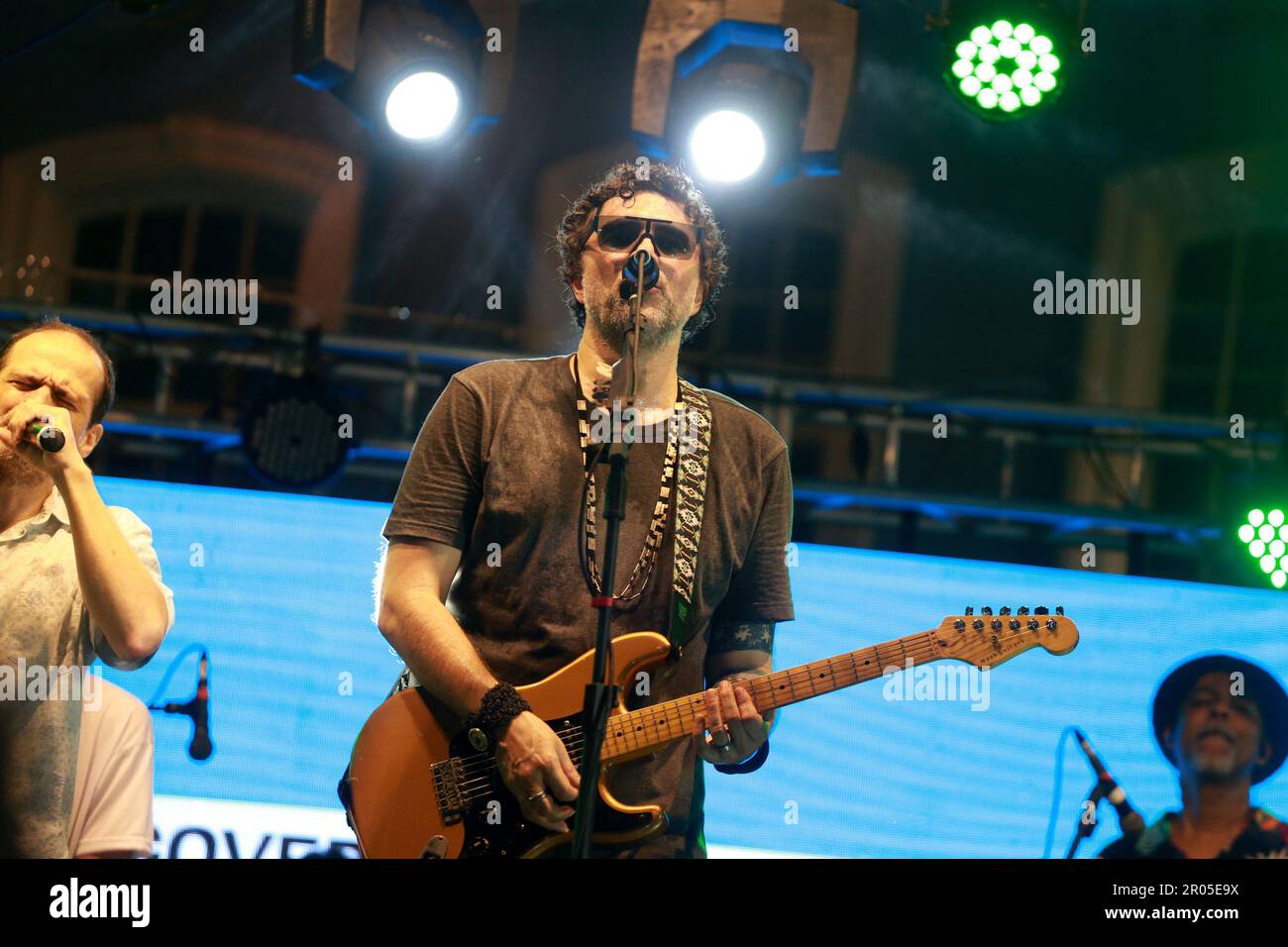 salvador, bahia, brazil - february 22, 2023: singer Davi Moraes is seen ...