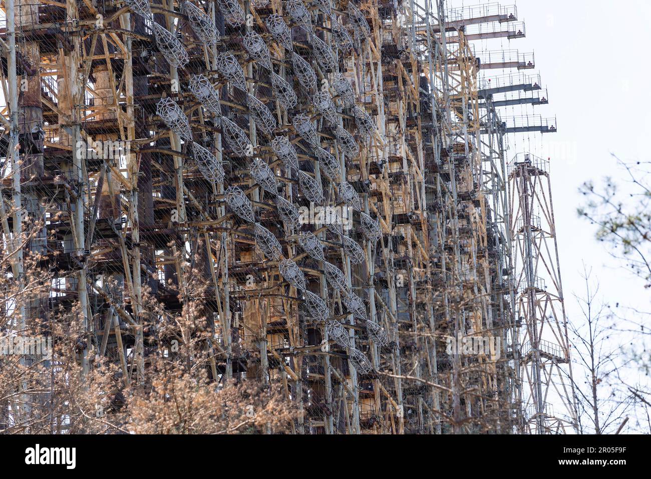 Chernobyl, Ukraine. 6th May, 2023. View of Russian built military ...