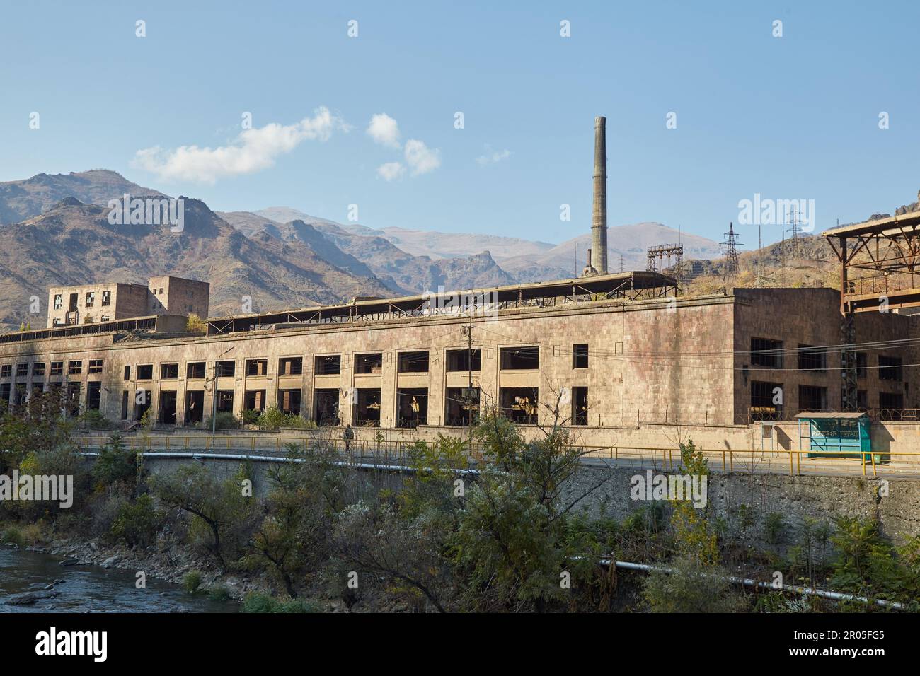 The Beautiful Former Mining Town of Alaverdi, Armenia Built Along the ...