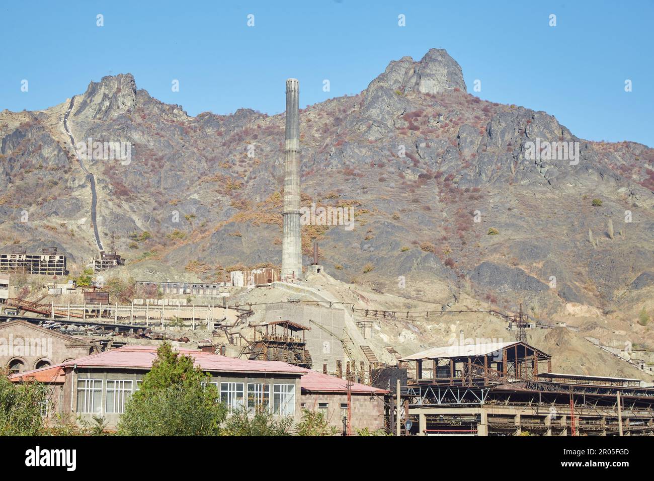 The Beautiful Former Mining Town of Alaverdi, Armenia Built Along the ...