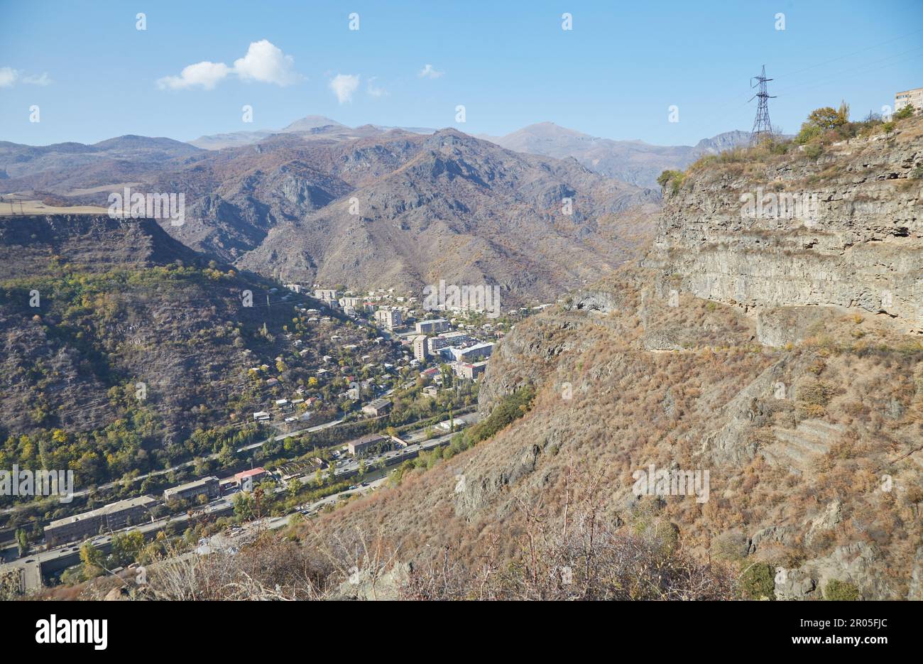 The Beautiful Former Mining Town of Alaverdi, Armenia Built Along the ...