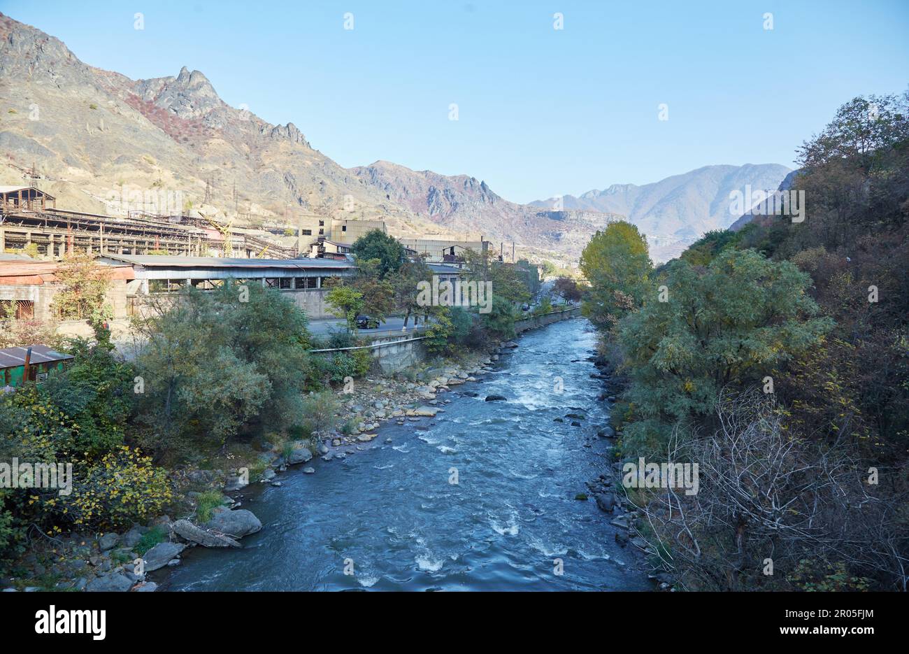 The Beautiful Former Mining Town of Alaverdi, Armenia Built Along the ...
