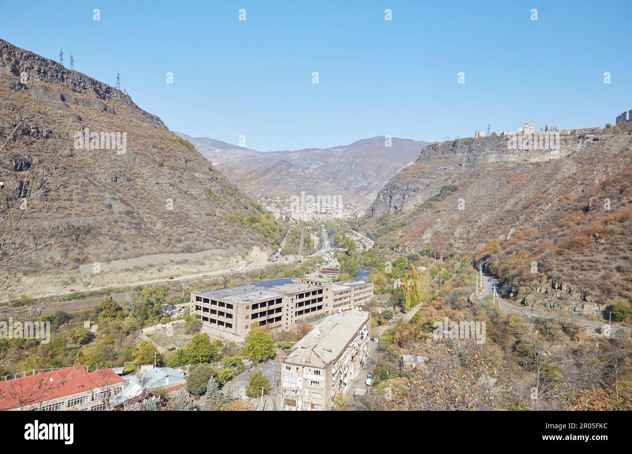 The Beautiful Former Mining Town of Alaverdi, Armenia Built Along the ...