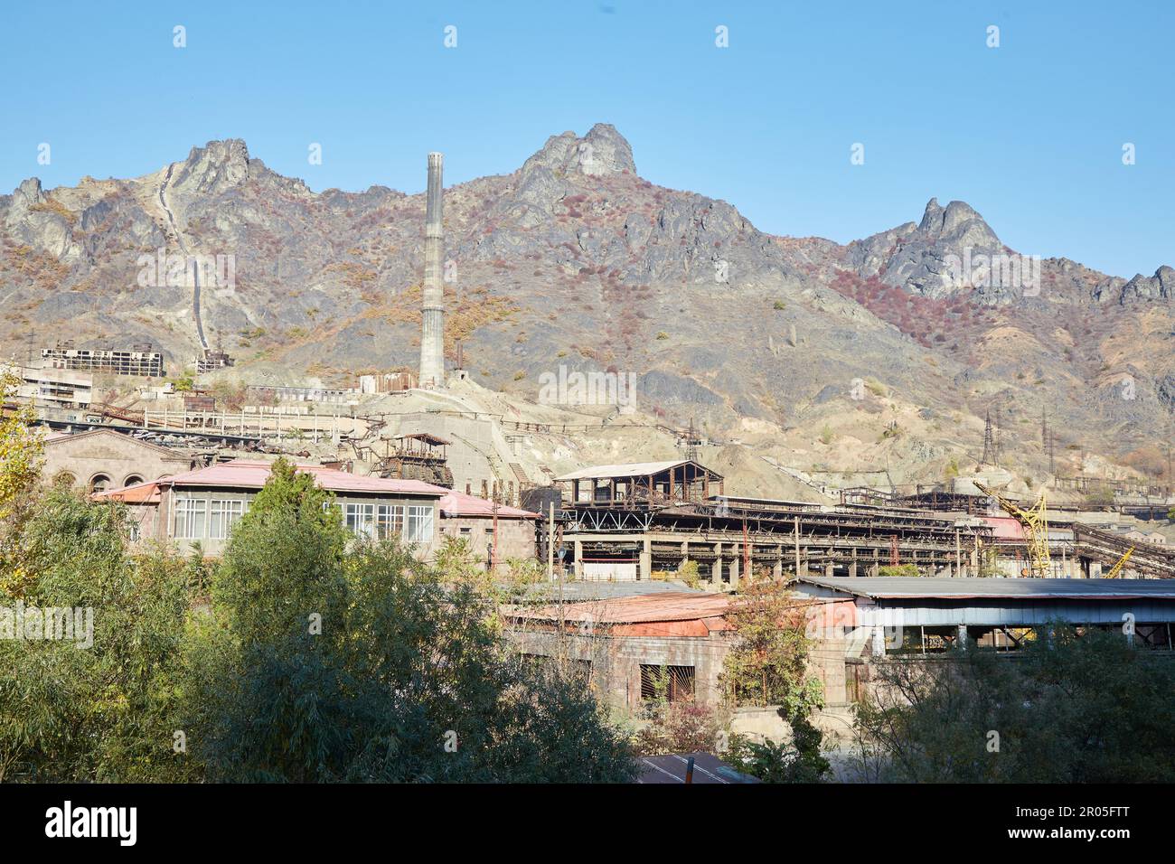 The Beautiful Former Mining Town of Alaverdi, Armenia Built Along the ...