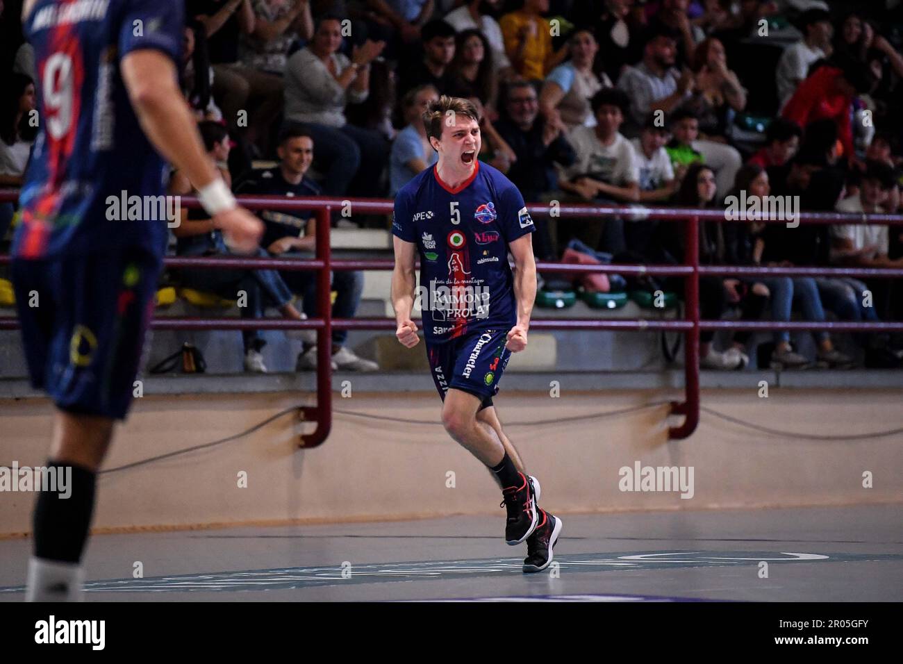 Sassari, Italy. 06th May, 2023. Giovanni Nardin of Raimond Sassari ...