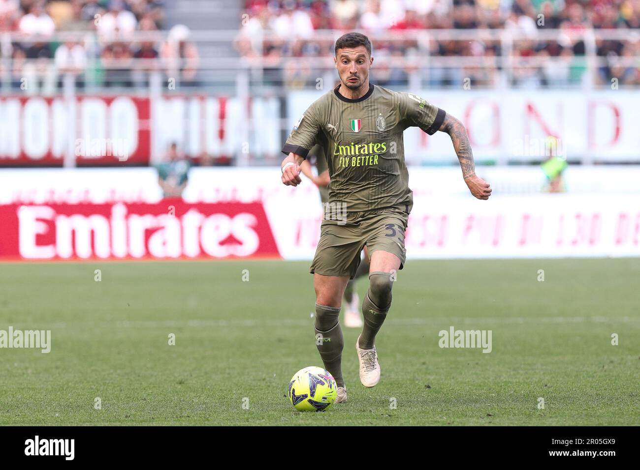 Milan, Italy. 06th May, 2023. Italy, Milan, may 6 2023: Rade Krunic (AC ...