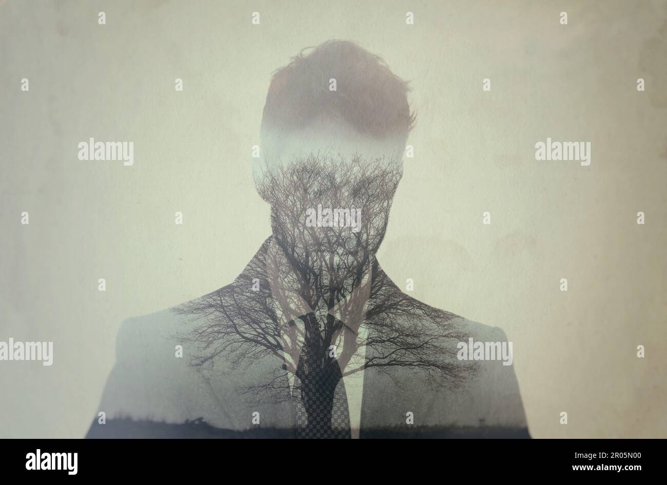 Man future forrest hi-res stock photography and images - Alamy