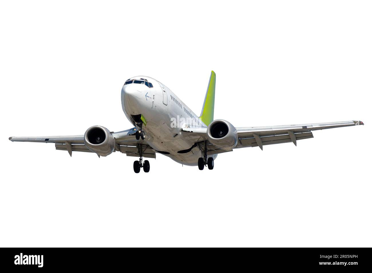 Plane isolated on a clean white background Stock Photo - Alamy