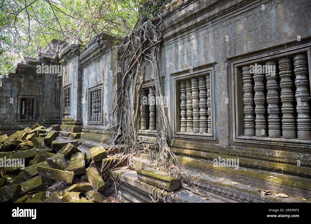 The Expansive Beng Mealea Temple in the Jungles of Cambodia is One of ...
