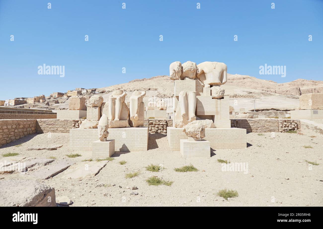 The Rare and Ruined Mortuary Temple of Merenptah of the 19th Dynasty ...