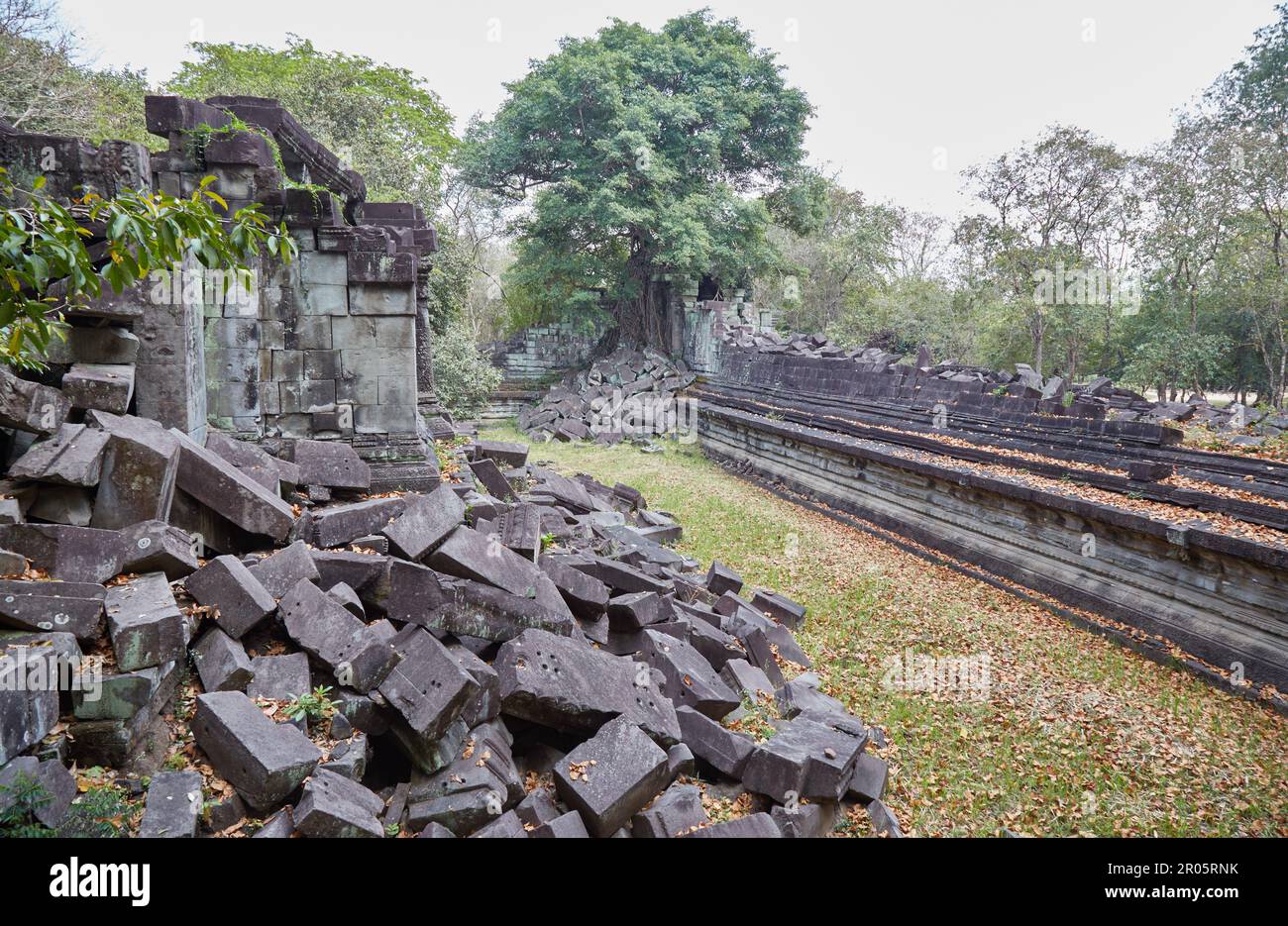 The Expansive Beng Mealea Temple in the Jungles of Cambodia is One of ...