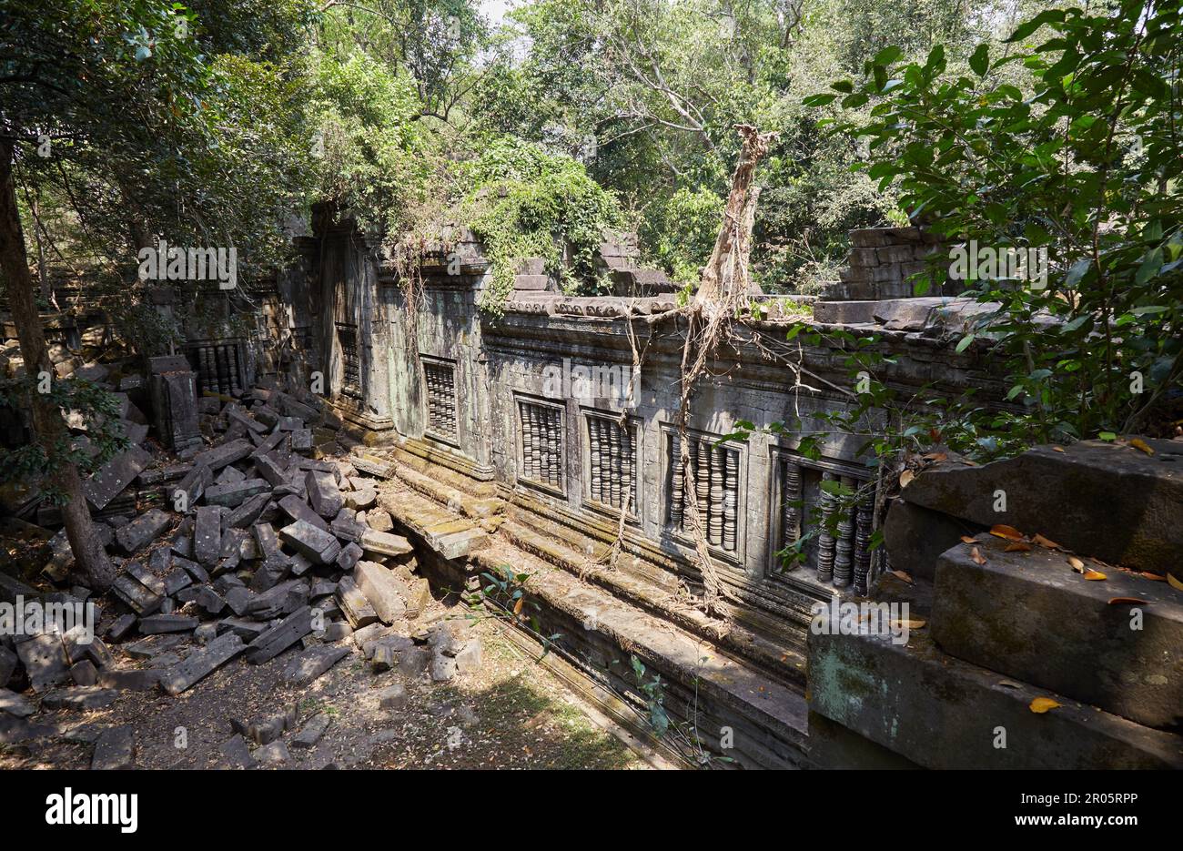 The Expansive Beng Mealea Temple in the Jungles of Cambodia is One of ...