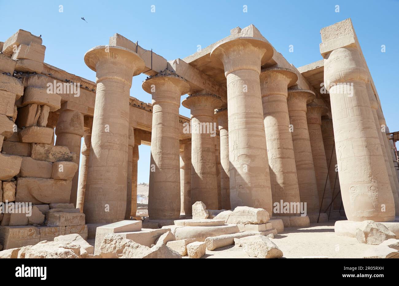 The Ramesseum, the Mortuary Temple of Ramesses II, one of Ancient Egypt ...