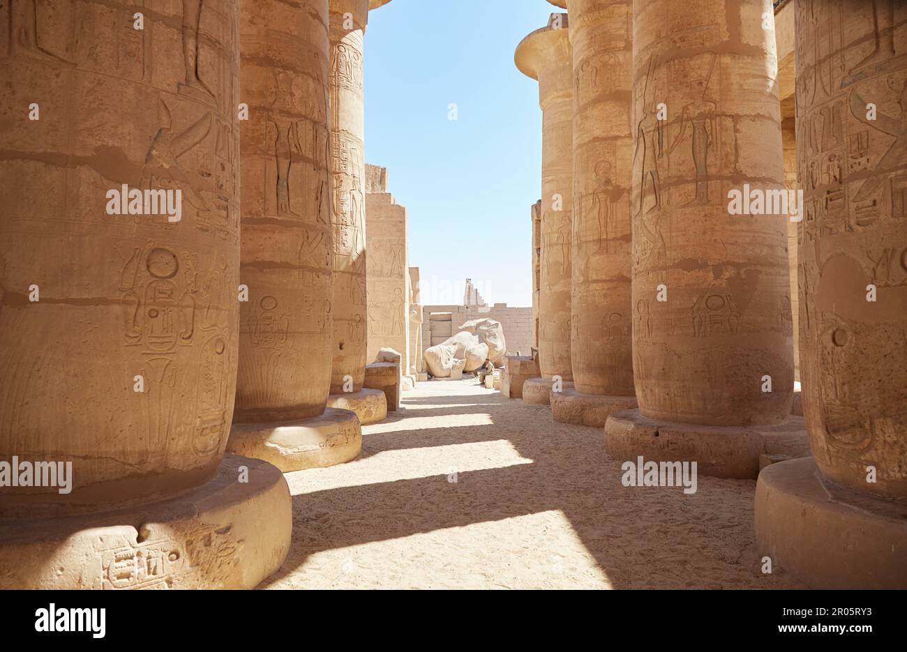 The Ramesseum, the Mortuary Temple of Ramesses II, one of Ancient Egypt ...