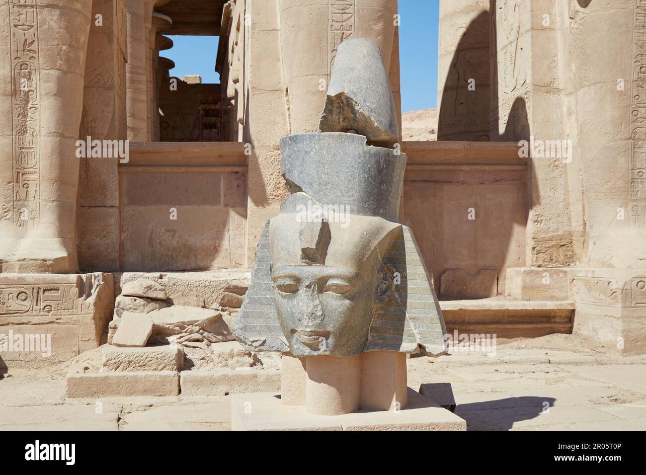 The Ramesseum, the Mortuary Temple of Ramesses II, one of Ancient Egypt ...