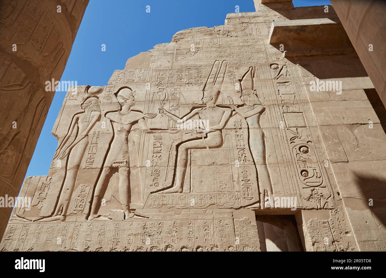 The Ramesseum, the Mortuary Temple of Ramesses II, one of Ancient Egypt ...