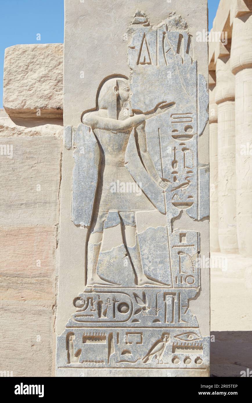 The Ramesseum, the Mortuary Temple of Ramesses II, one of Ancient Egypt ...