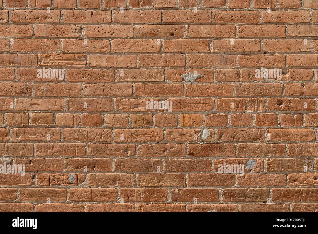 Abstract texture background of an antique reddish brown exterior clay ...