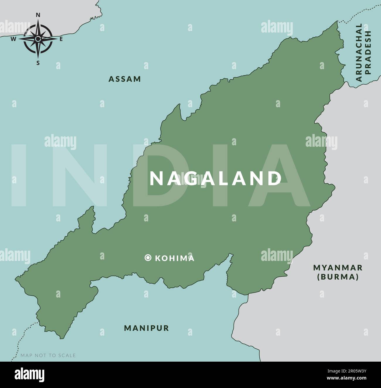 Kohima district Stock Vector Images - Alamy