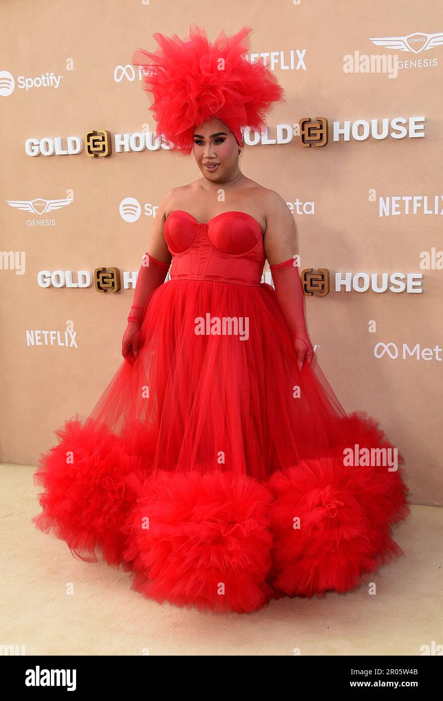 Patrick Starrr arrives at the second annual Gold Gala on Saturday, May ...