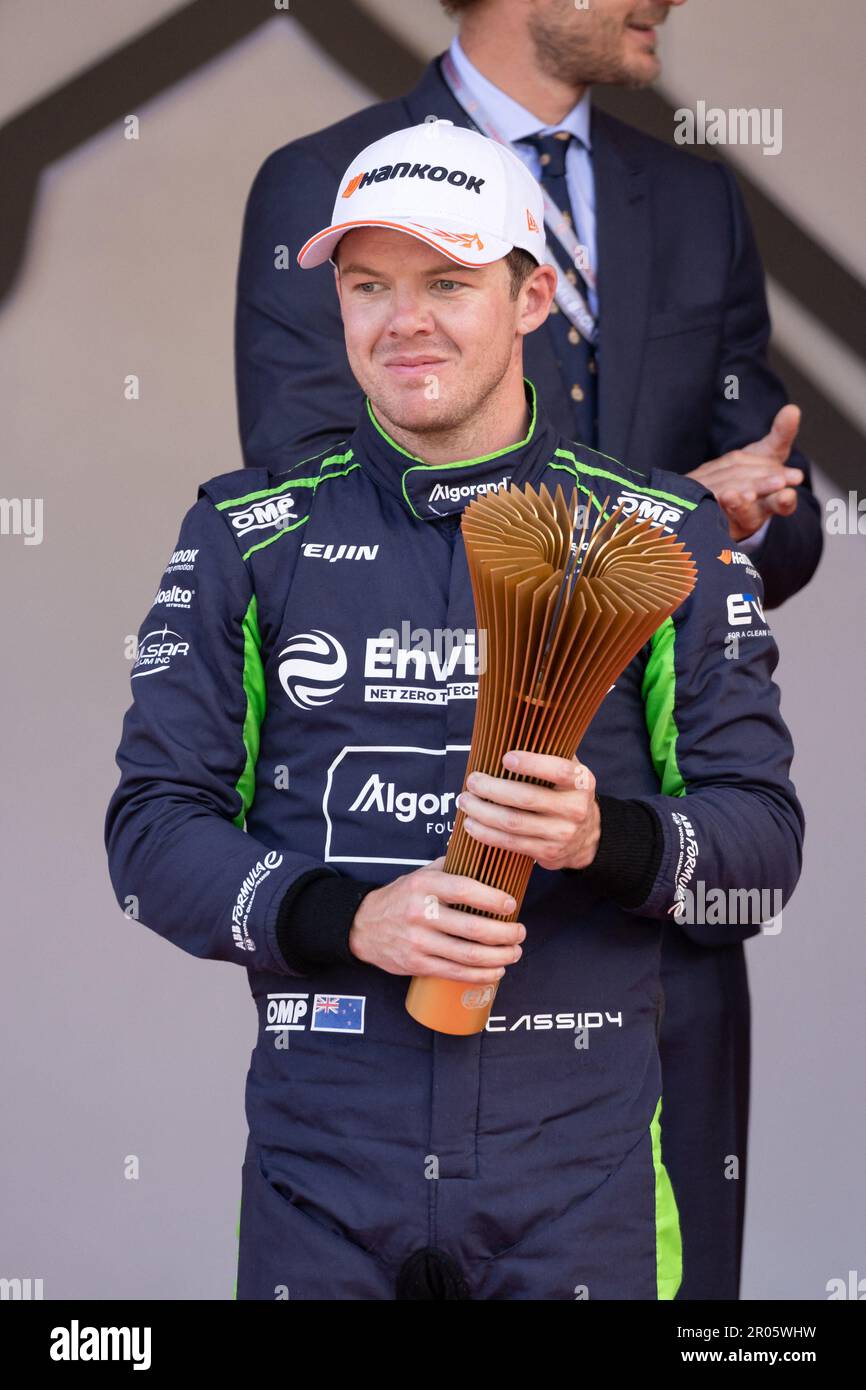 New Zealander Nick Cassidy (Envision Racing), who started 9th on the ...