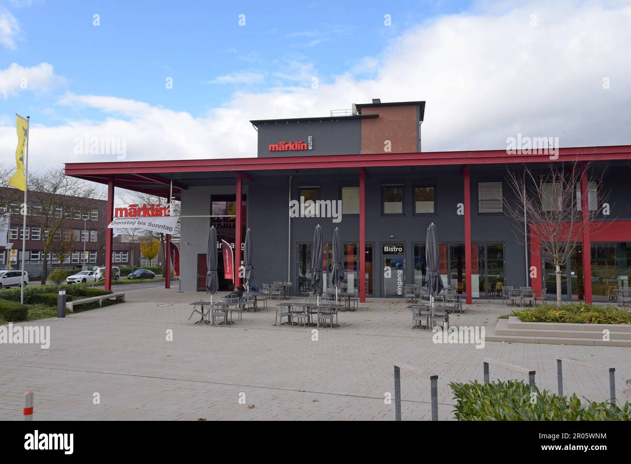 The museum & shop at the head office & factory of Marklin models, the ...