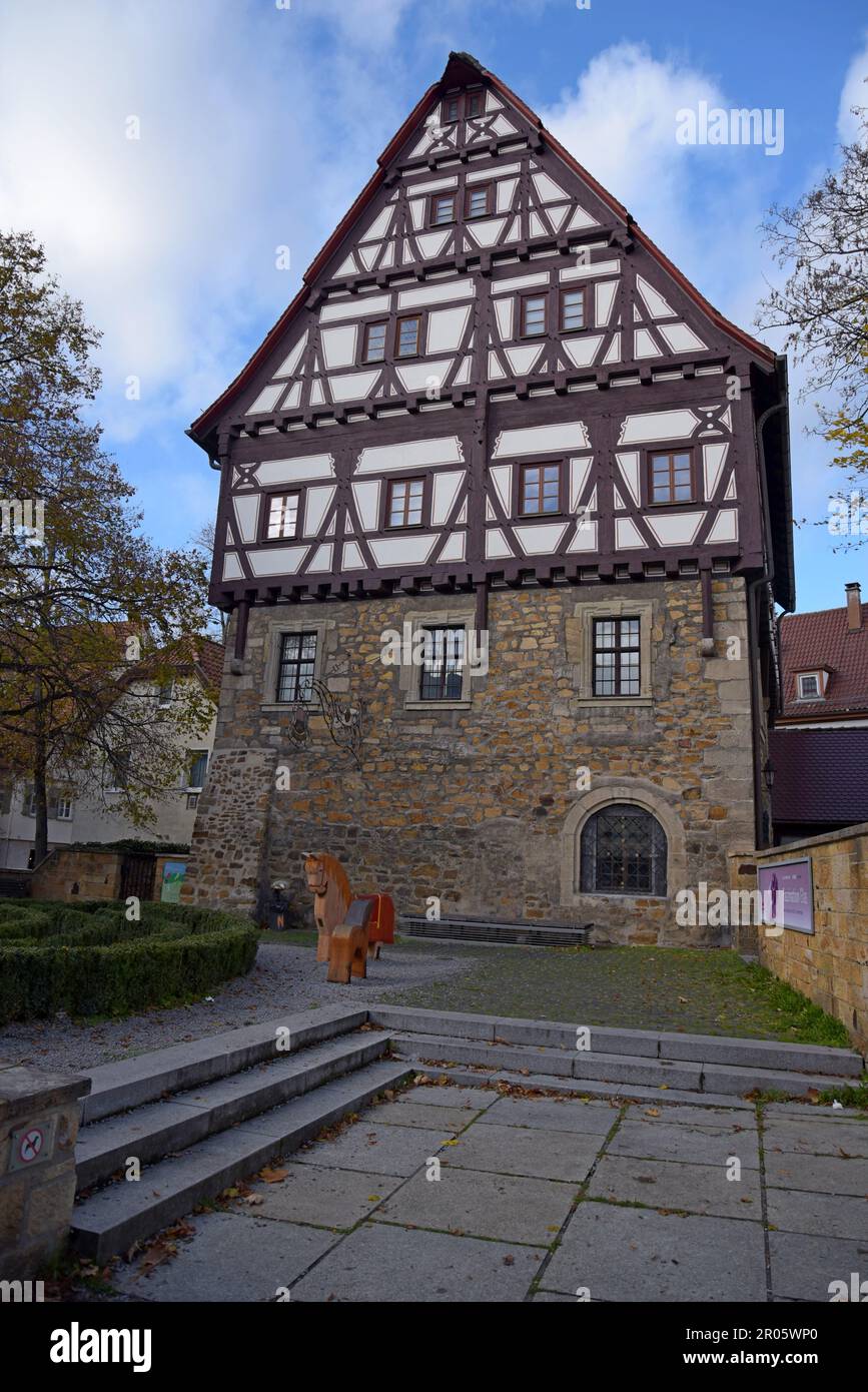 The Städtisches Museum im Storchen or urban museum of Goppingen ...