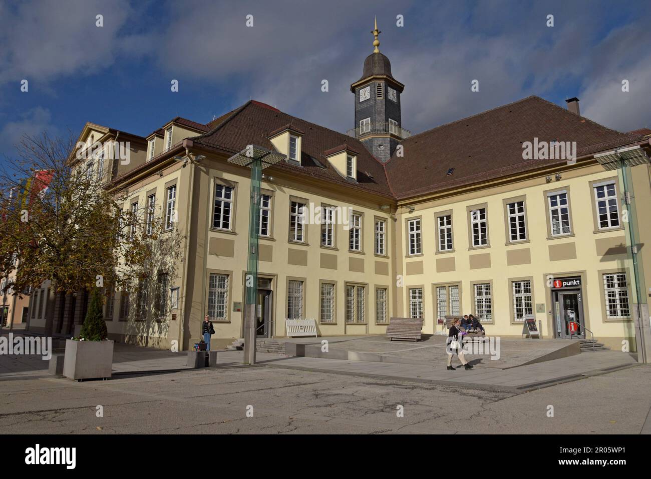 The town hall and mayors office in Goppingen, Baden-Württemberg ...