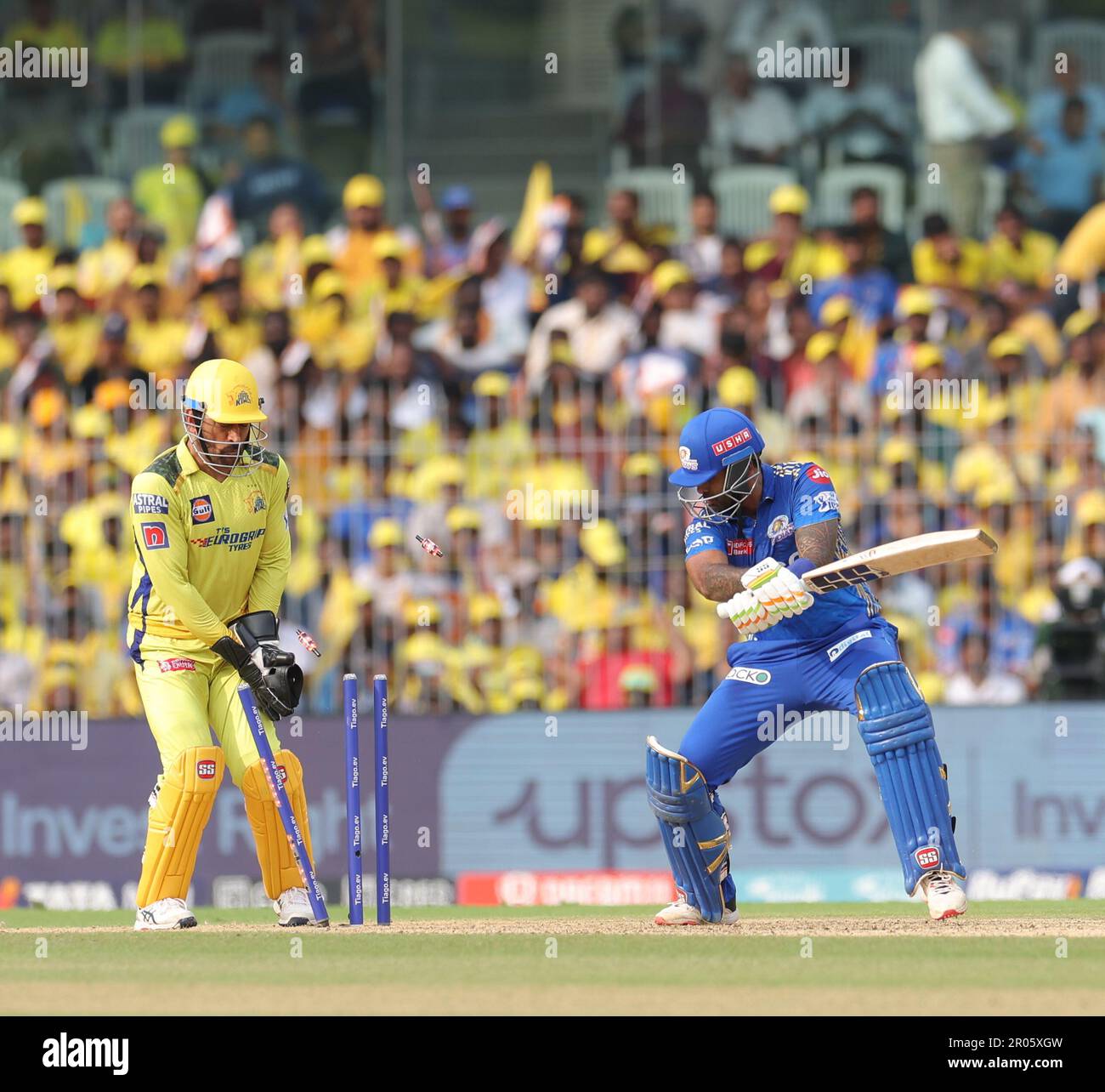 Chennai, Tamil Nadu, India. 6th May, 2023. TATA IPL 2023: Match No 49 : Chennai Super Kings (CSK ...