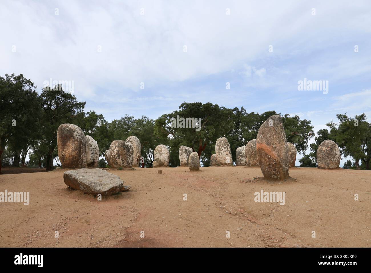 Amazing Megalithic monument in Evora called The Almendres Cromlech ...