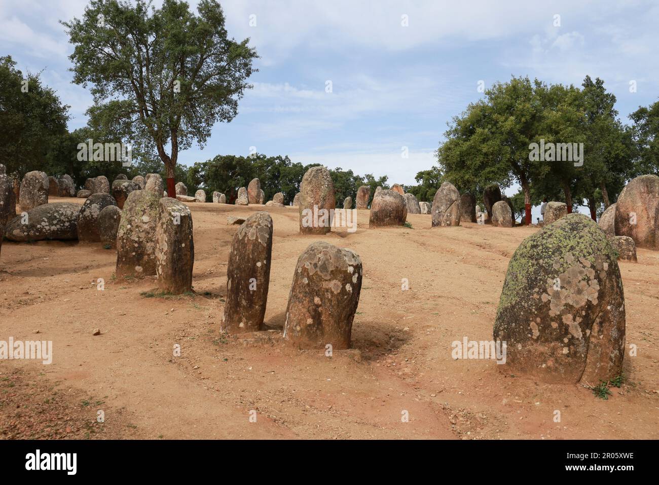 Amazing Megalithic monument in Evora called The Almendres Cromlech ...