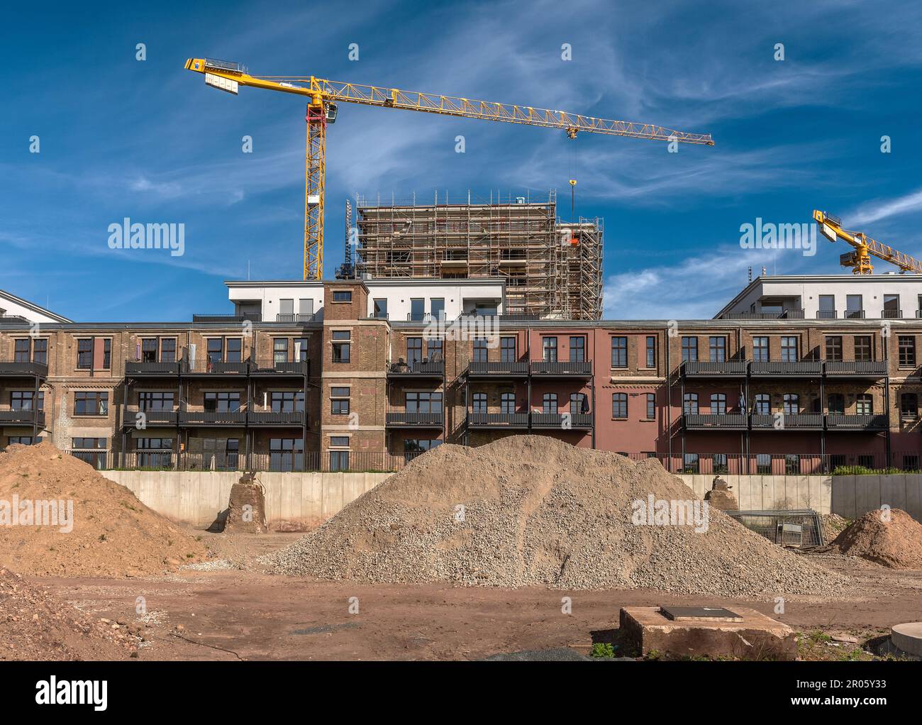 Conversion of an old paper mill into new modern lofts and apartments ...