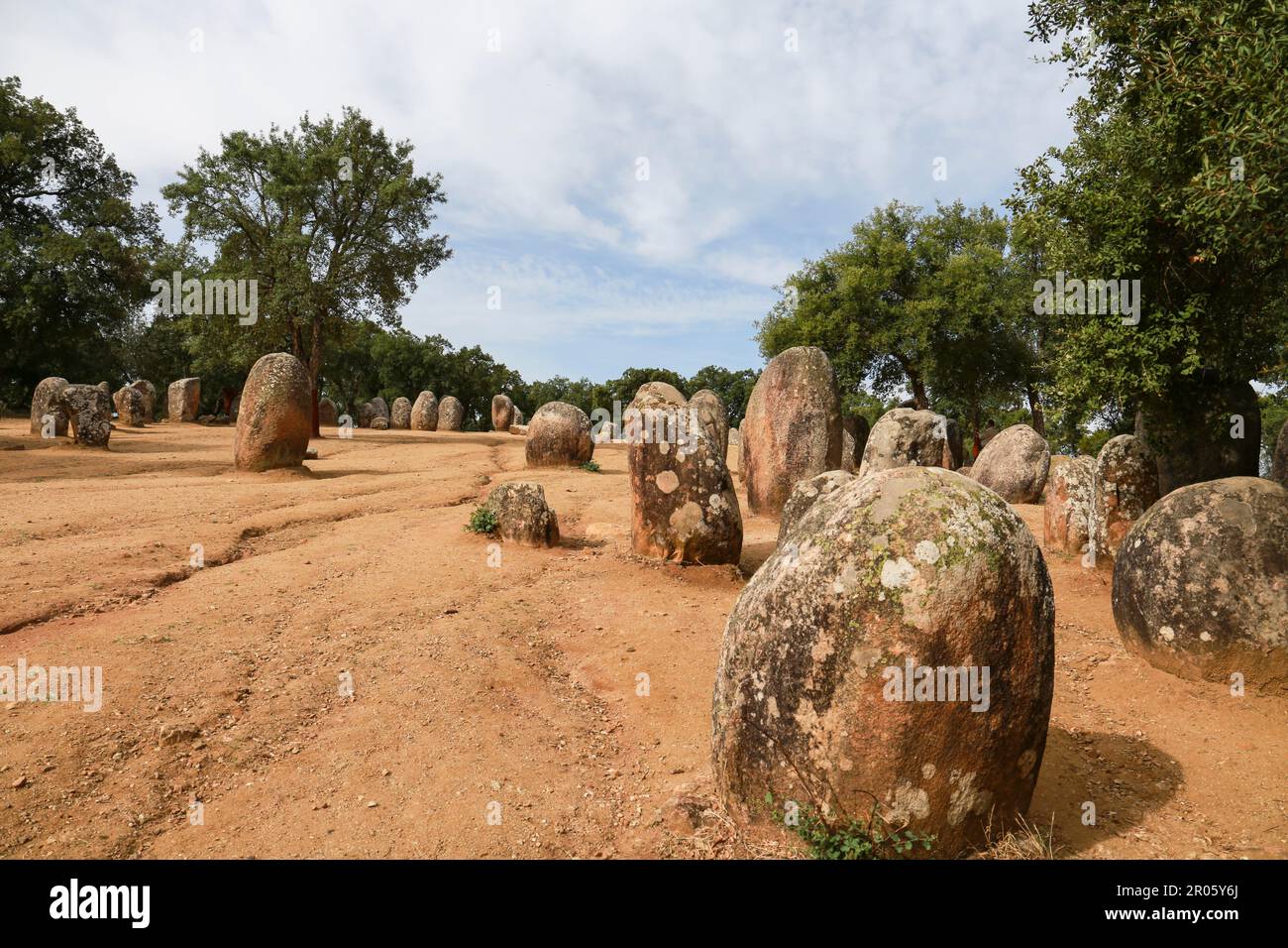 Amazing Megalithic monument in Evora called The Almendres Cromlech ...