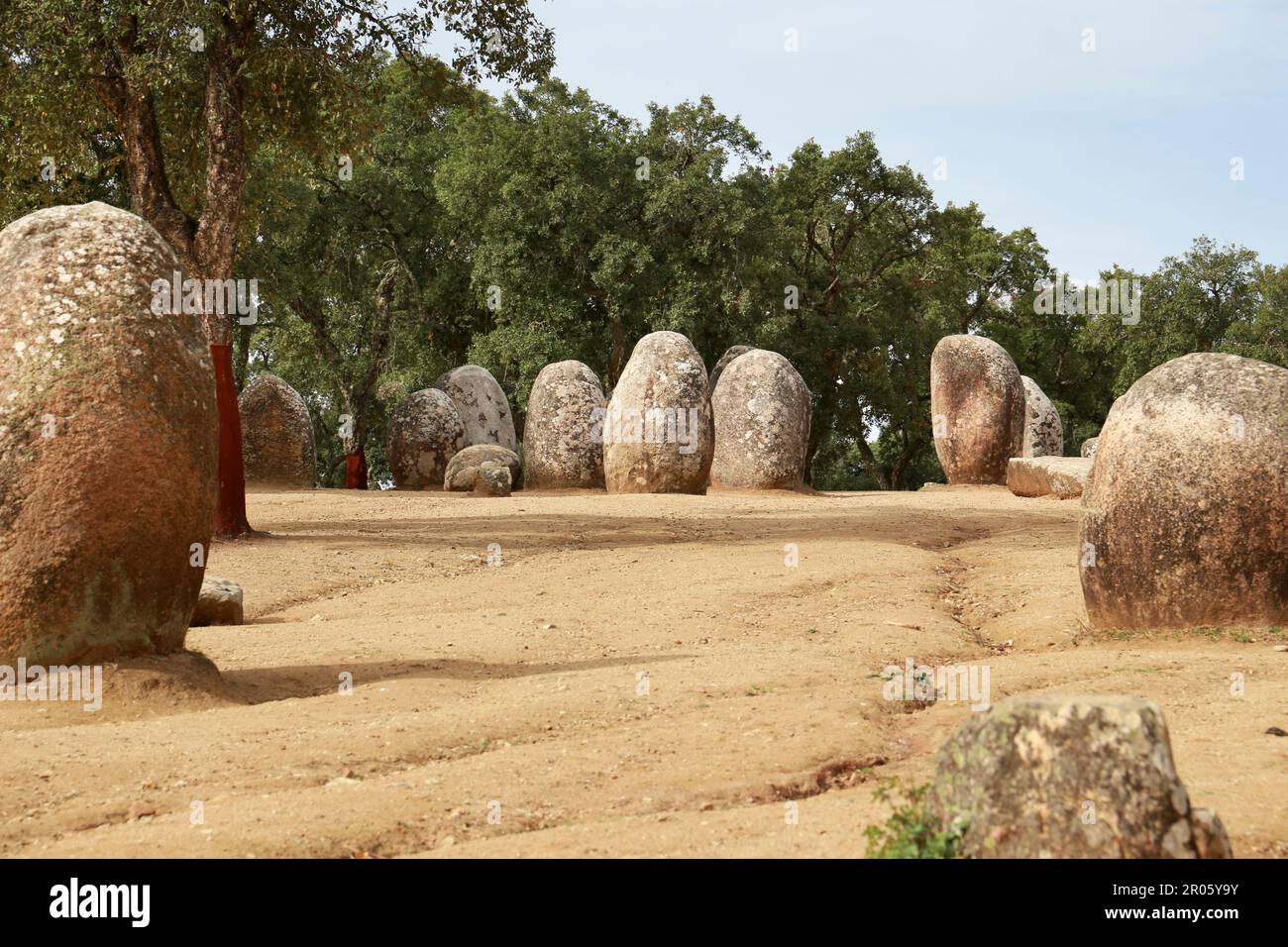 Amazing Megalithic monument in Evora called The Almendres Cromlech ...