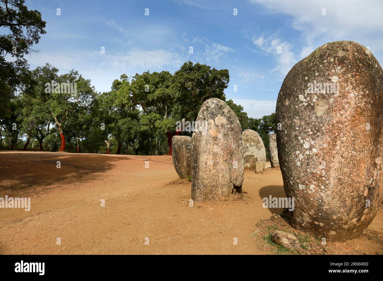 Amazing Megalithic monument in Evora called The Almendres Cromlech ...