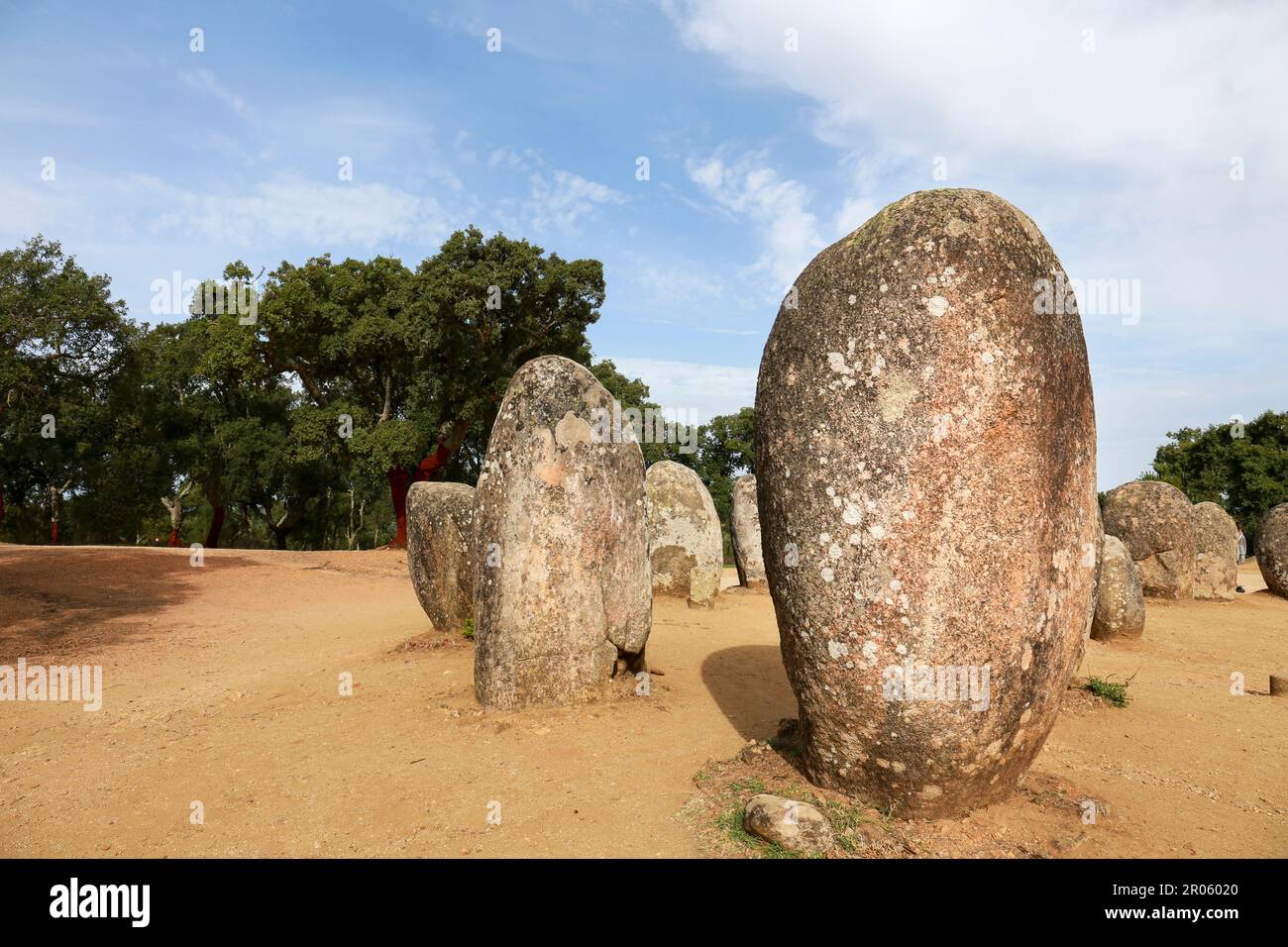 Amazing Megalithic monument in Evora called The Almendres Cromlech ...