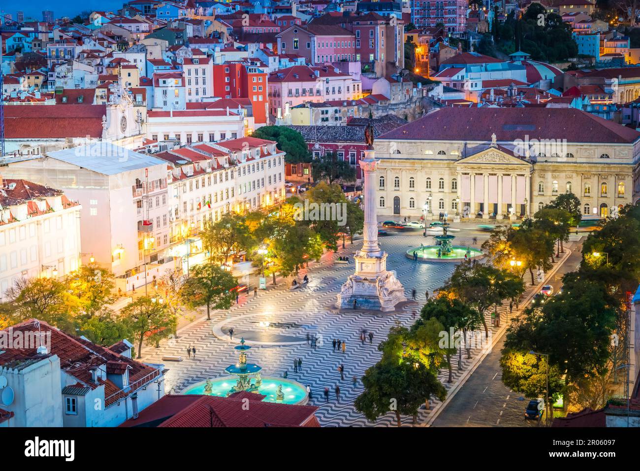 Placa do rossio hi-res stock photography and images - Alamy