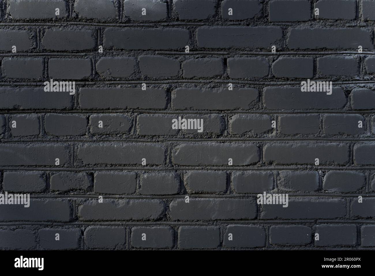 Black brick wall background. Dark brickwork. Copy space. High quality ...