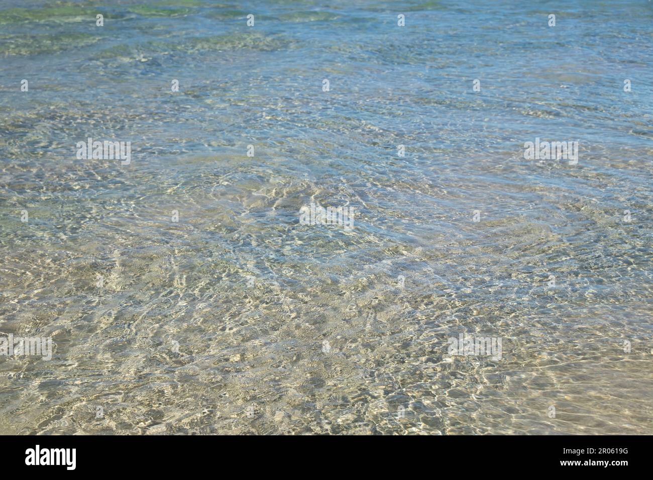 Crystal Clear Ocean Water on the Beach of Moreton Island, Queensland ...
