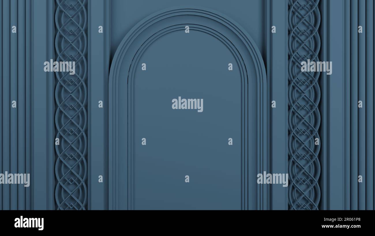 3D render showcase scene composition minimalist background Stock Photo ...