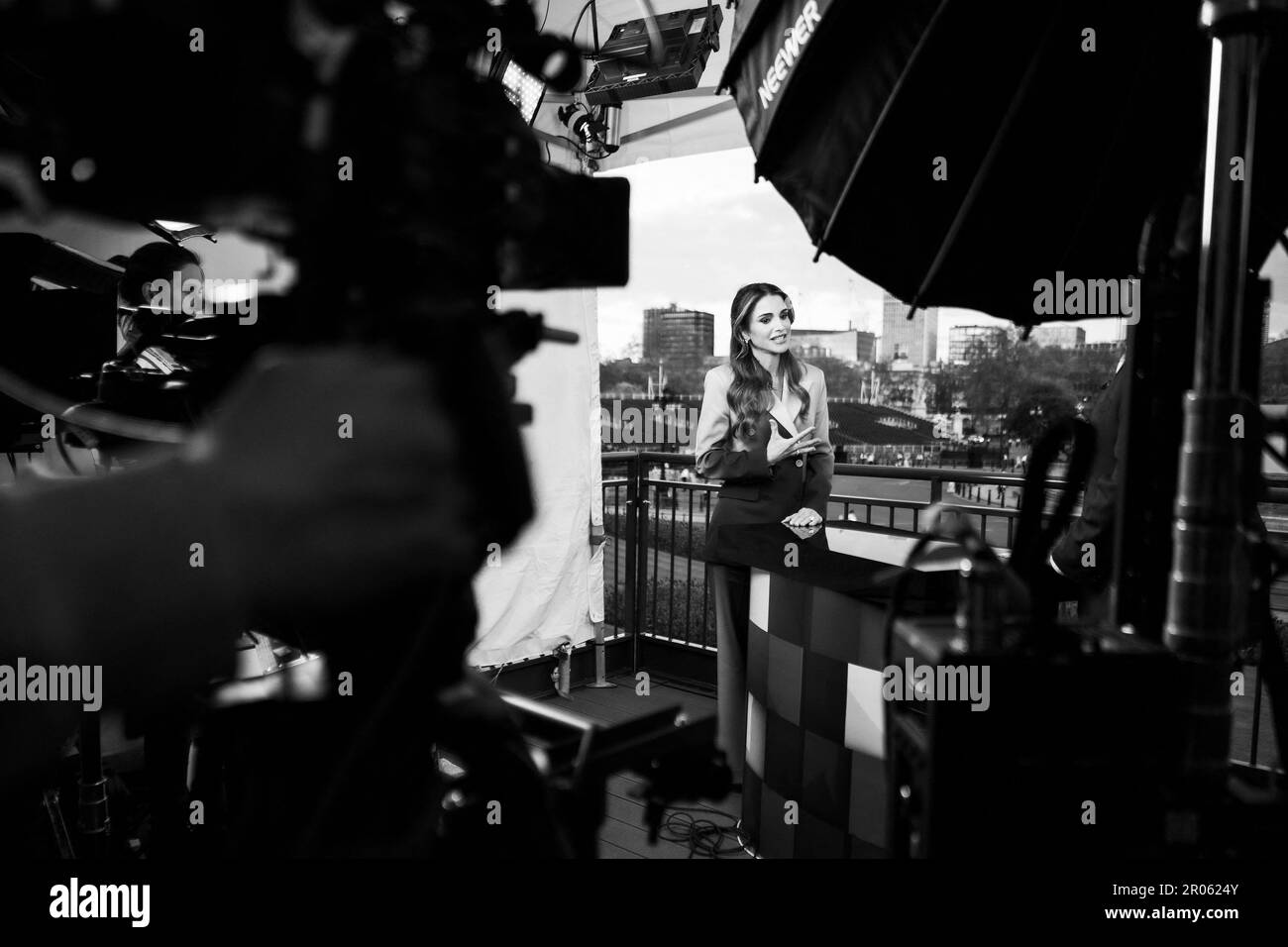 London, UK. 01st July, 2021. Queen Rania Al Abdullah of Jordan, seen ...