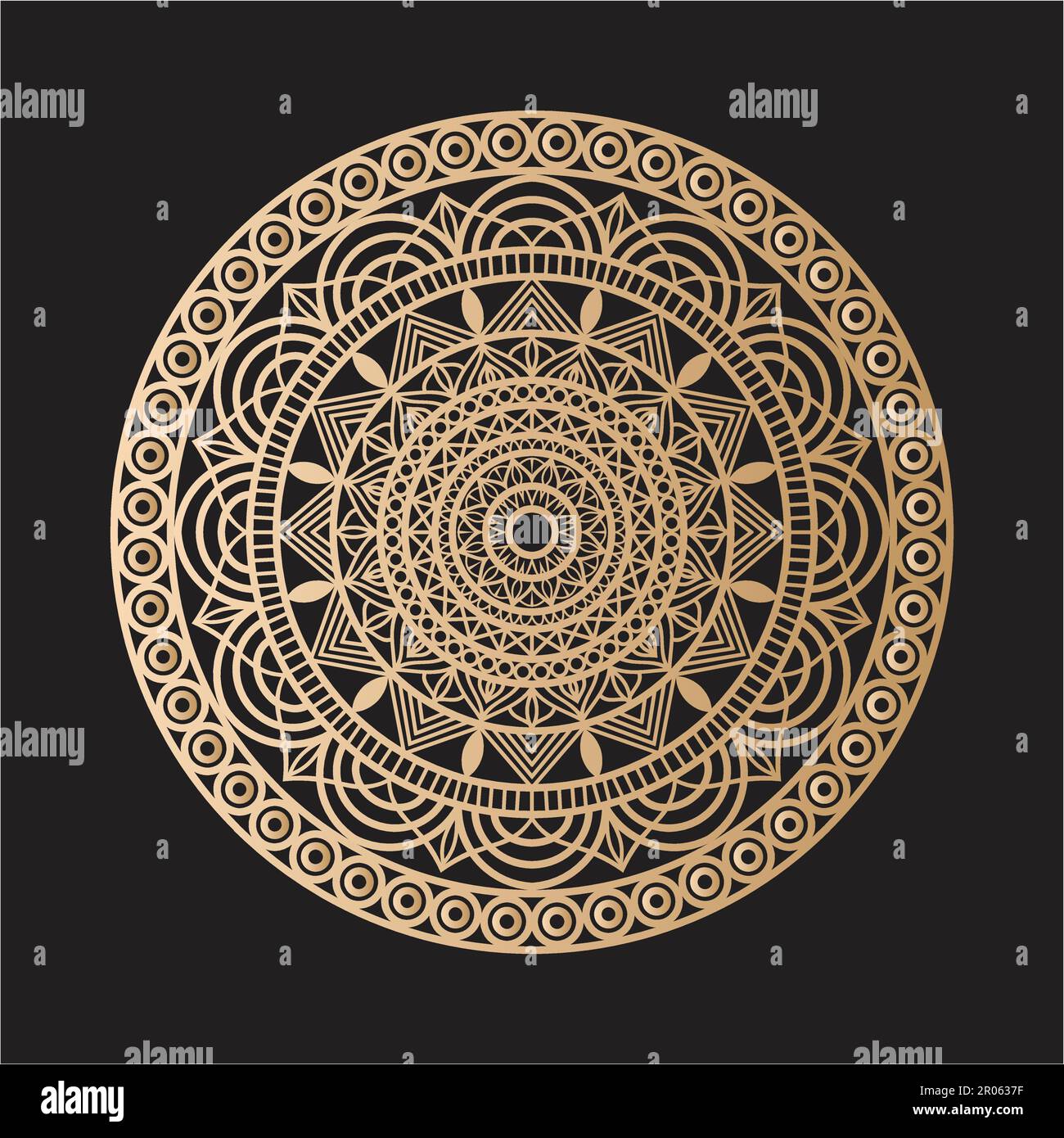 Mandala square hi-res stock photography and images - Alamy