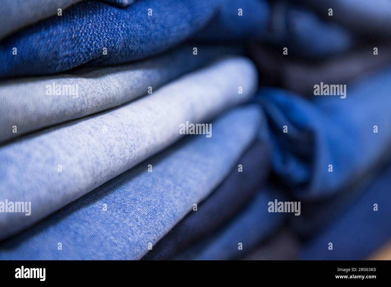 folded blue jeans pant pattern texture can be used as a background ...
