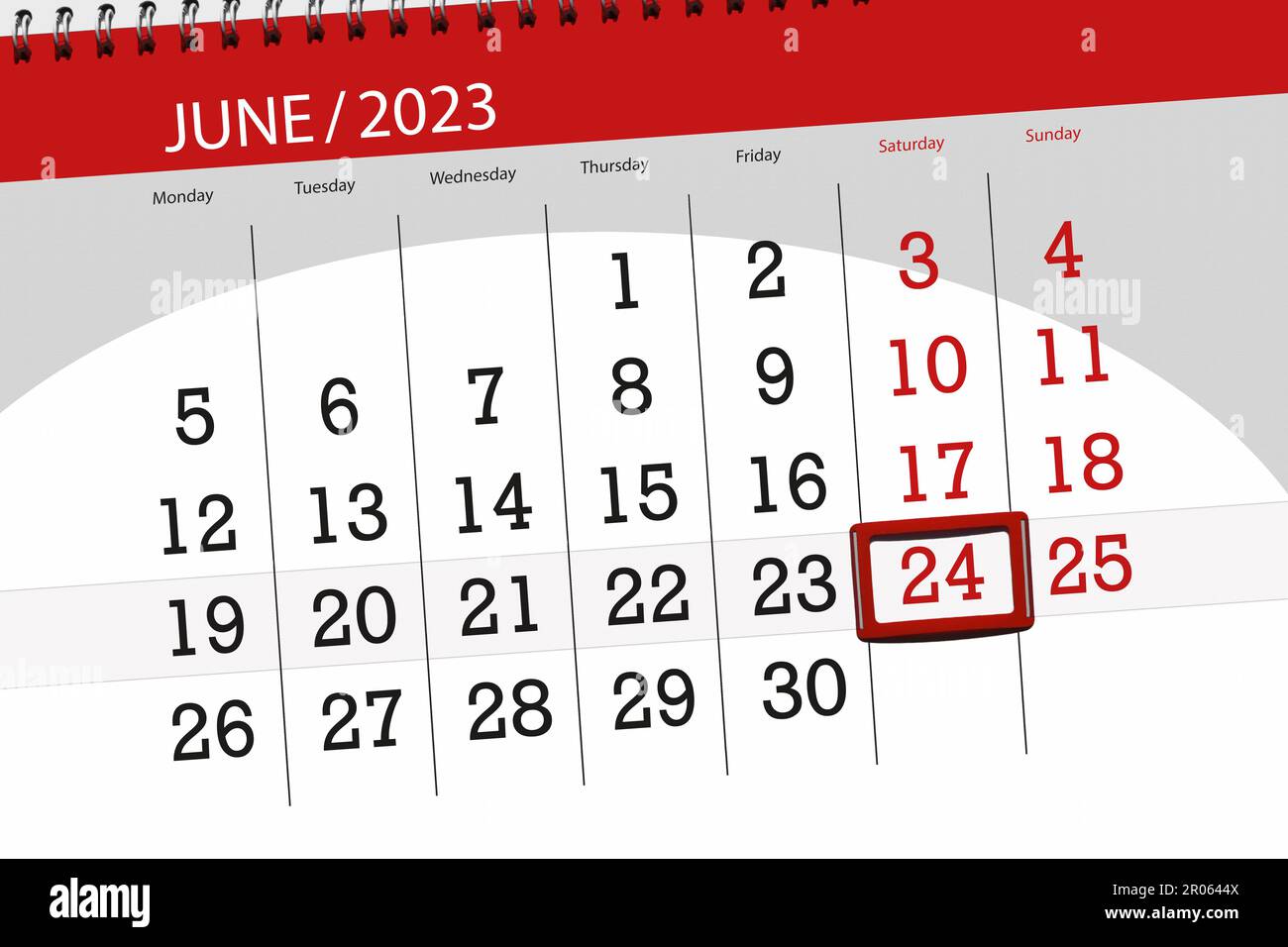 Calendar 2023, deadline, day, month, page, organizer, date, June ...