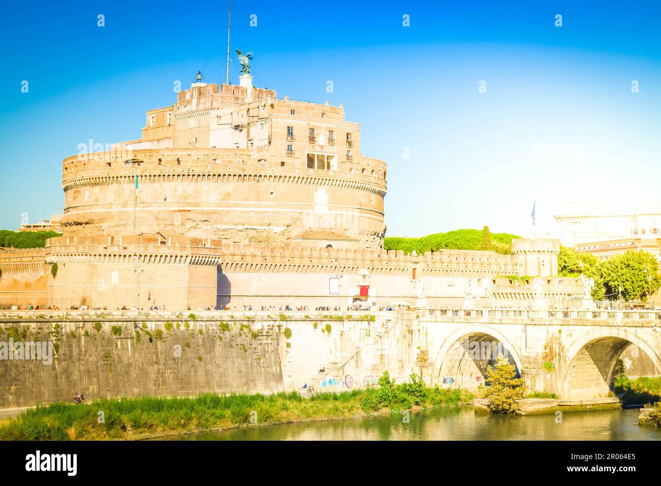 castle st. Angelo, Rome, Italy Stock Photo - Alamy