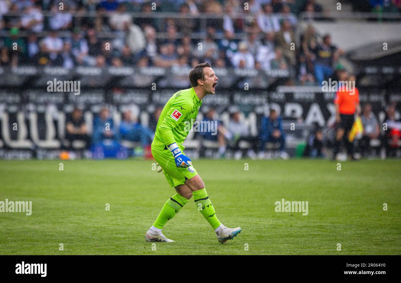 Moenchengladbach, Germany. 06th Mai, 2023. Torwart Manuel Riemann ...
